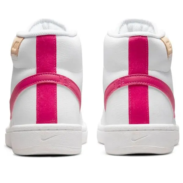 Nike Court Royale 2 Mid Sneakers - White/red