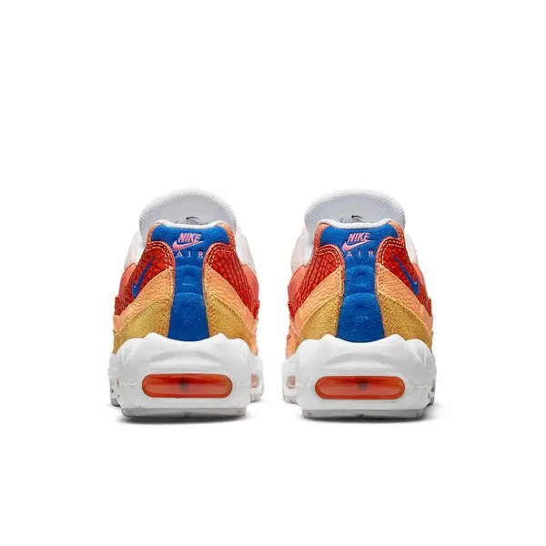 Nike Max 95 'snakeskin Campfire Orange - White