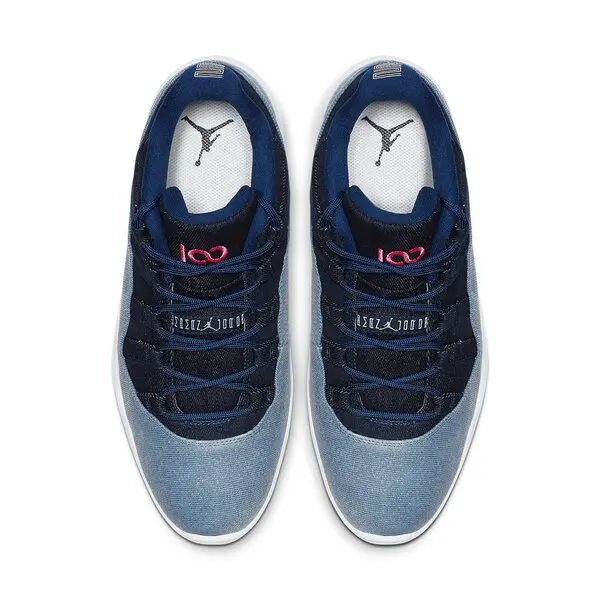 JORDAN Air 11 Low Golf "no Denim Allowed - Blue