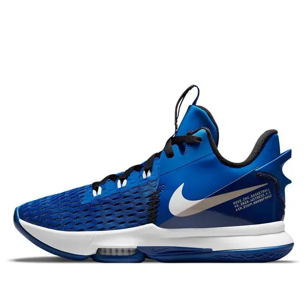 Nike Lebron Witness 5 Basketball Sneakers - Black/blue