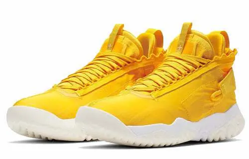 JORDAN Air Proto React High Top Sneakers - Yellow