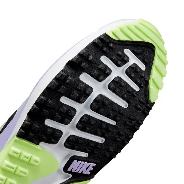 Nike Max 90 Golf Sneakers - Gray/purple/green