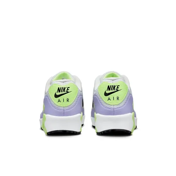 Nike Max 90 Golf Sneakers - Gray/purple/green