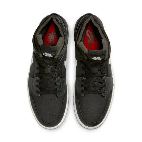 JORDAN 1 Zoom Comfort High Top Sneakers - Black/white