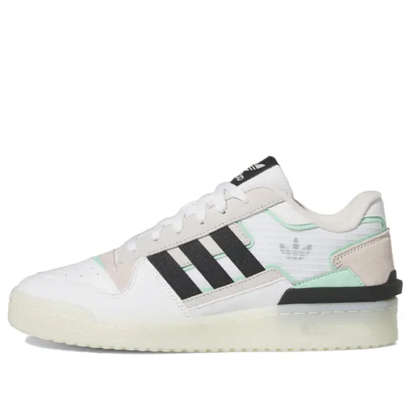 Adidas Forum Exhibit Low 2.0 Sneakers - Cloud White/core Black/wonder Quartz