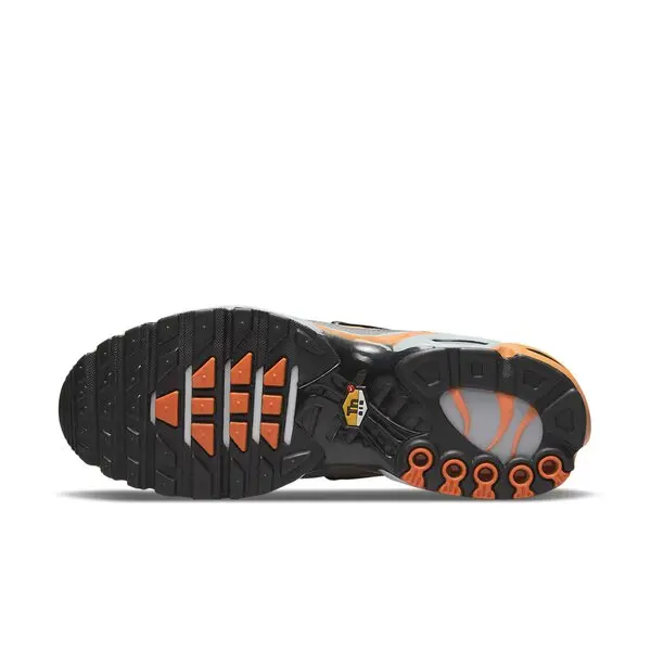 Nike Max Plus "wolf Grey Hot Curry" Sneakers - Grey/orange