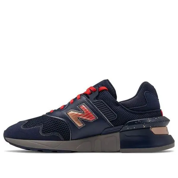 NEW BALANCE 997s "black History Month" Athletic Sneakers - Red/blue