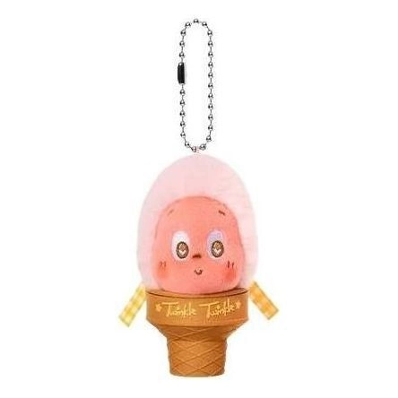 POP MART Moon Gelato Series Ice Cream Plush Pendant 'strawberry Guava Gelato - Multi-color