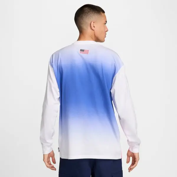 Nike Team Usa" Graphic Long Sleeve T-shirt
