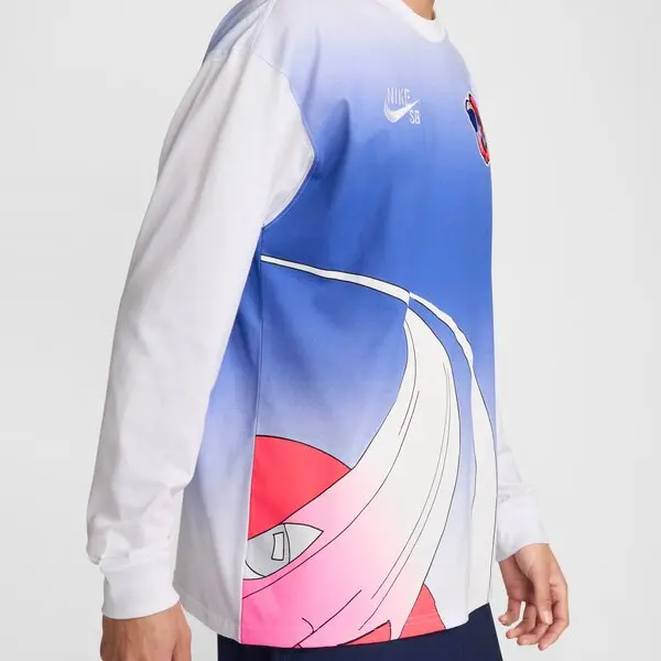 Nike Team Usa" Graphic Long Sleeve T-shirt