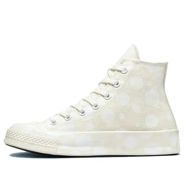CONVERSE Chuck 70 High Top Polka Dot Sneakers - Light Brown