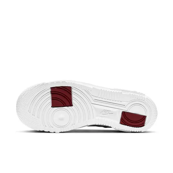 Nike Force 1 Pixel Team Red Sneakers