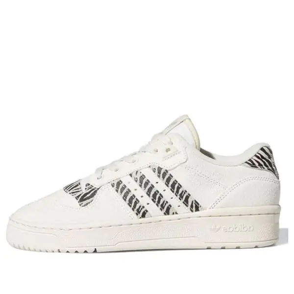 Adidas Rivalry Low "zebra Print - White