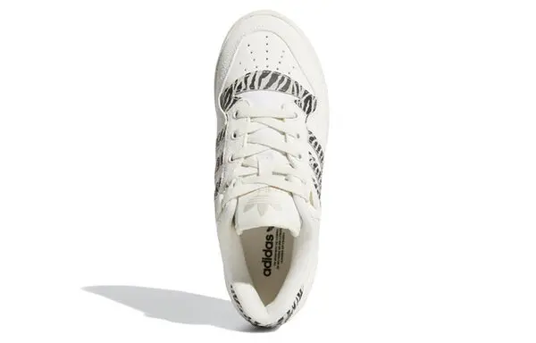Adidas Rivalry Low "zebra Print - White