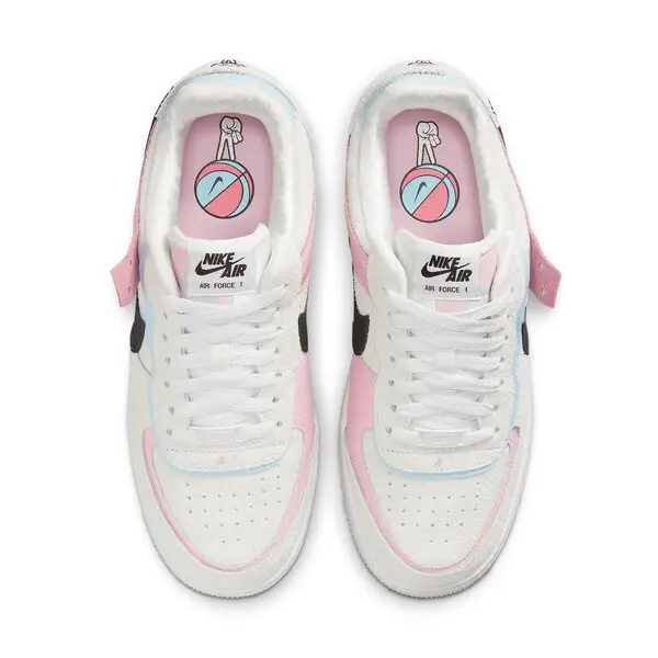 Nike Force 1 Shadow "hoops Pack - Pink