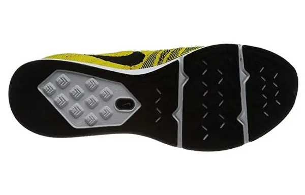 Nike Flyknit Trainer 2017 Athletic Sneakers - Yellow/black