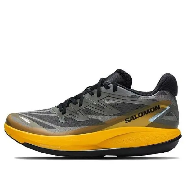 SALOMON Phantasm 2 Athletic Sneakers - Gray/yellow