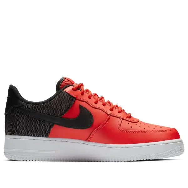 Nike Force 1 Low '07 Sneakers - Red/black