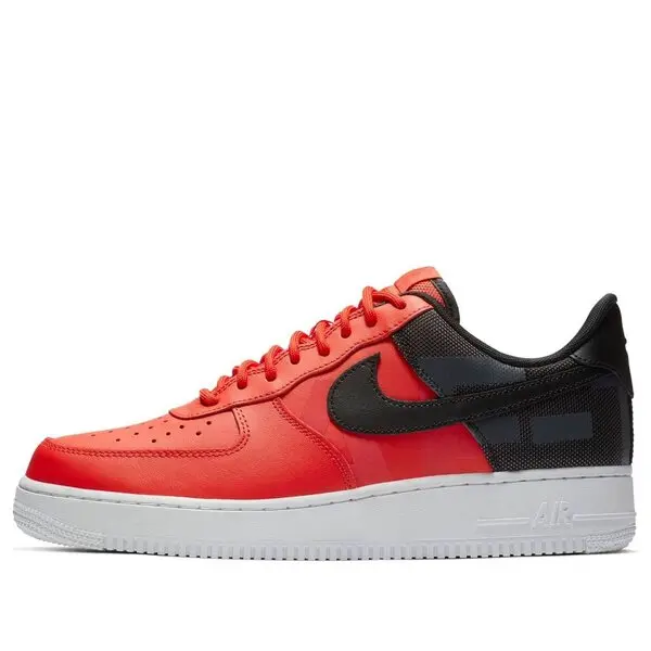 Nike Force 1 Low '07 Sneakers - Red/black