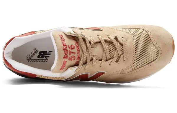NEW BALANCE 576 Made In England "eastern Spices" Sneakers - Light Khaki