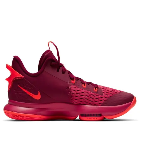 Nike Lebron Witness 5 Cq9380-600 Athletic Sneakers - Red