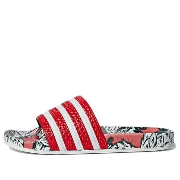 Adidas Adilette Slides - Red