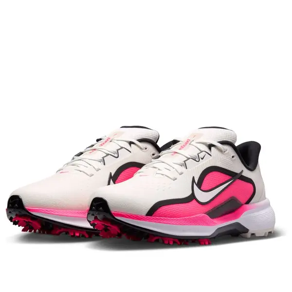 Nike Pegasus 1 Golf Shoes - Sail/black/hyper Pink