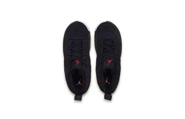 JORDAN Air 12 Retro "reverse Taxi" Low Top Sneakers - Black
