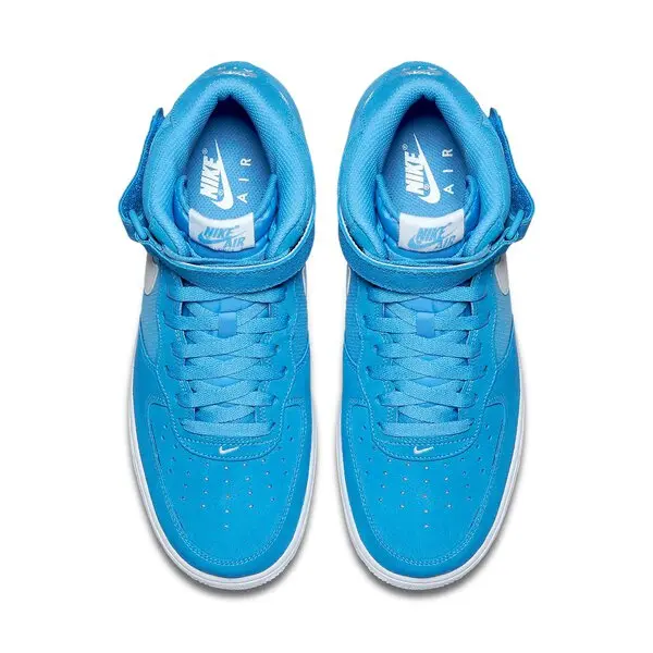 Nike Force 1 Mid '07 Sneakers - Blue/white