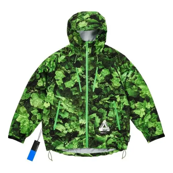 PALACE Pertex 3l Armor Jacket Leaf Print - Green