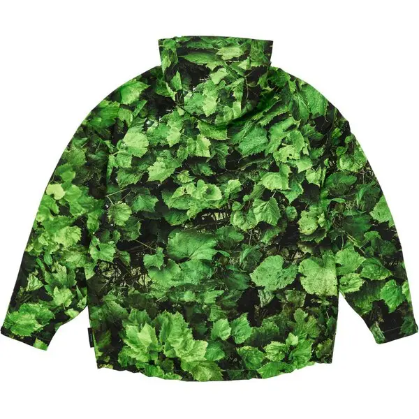 PALACE Pertex 3l Armor Jacket Leaf Print - Green