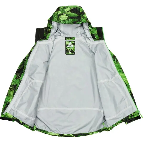 PALACE Pertex 3l Armor Jacket Leaf Print - Green