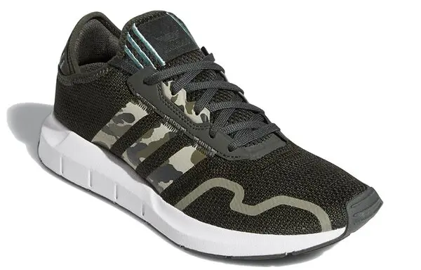 Adidas Swift Run X "camouflage Twist" Sneakers - Green