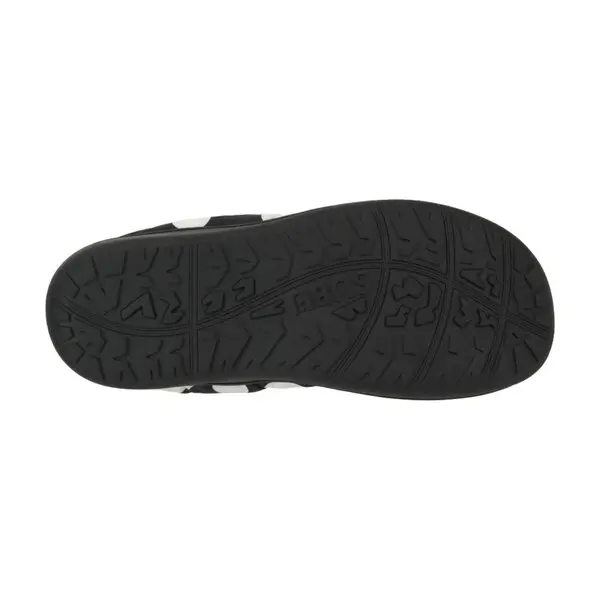 SUBU Down Sandals "cream Snow Dot - Black/white