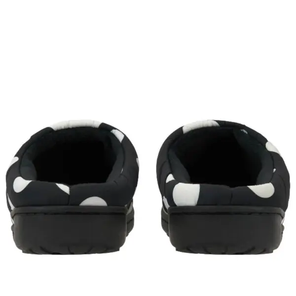 SUBU Down Sandals "cream Snow Dot
