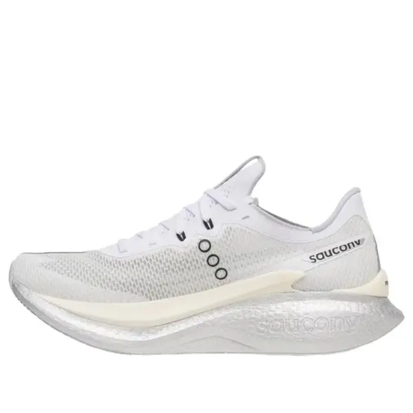 Saucony Endorphin Pro 5 Athletic Sneakers - White/black