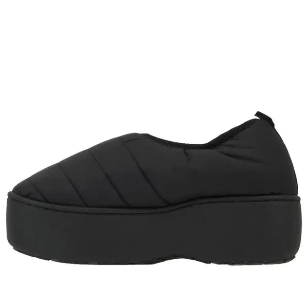 SUBU Vamp Platform Slip-on - Black