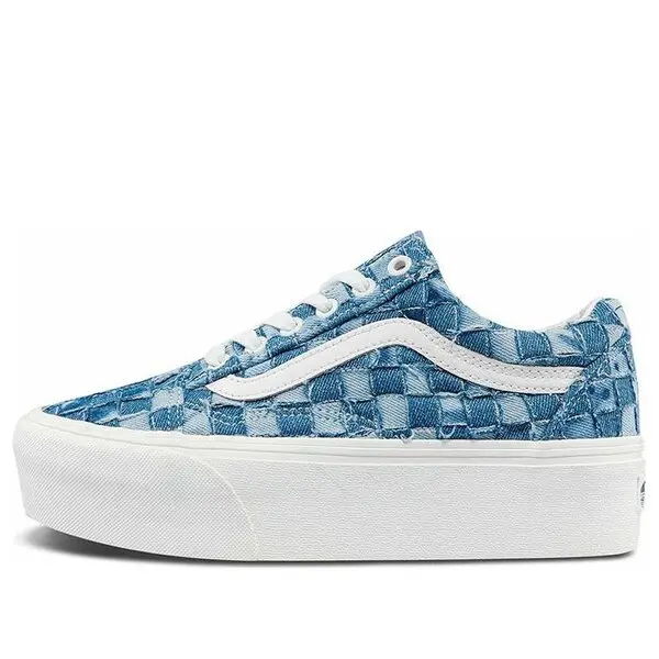 VANS Old Skool Stackform Woven Denim Sneakers - Denim/multi