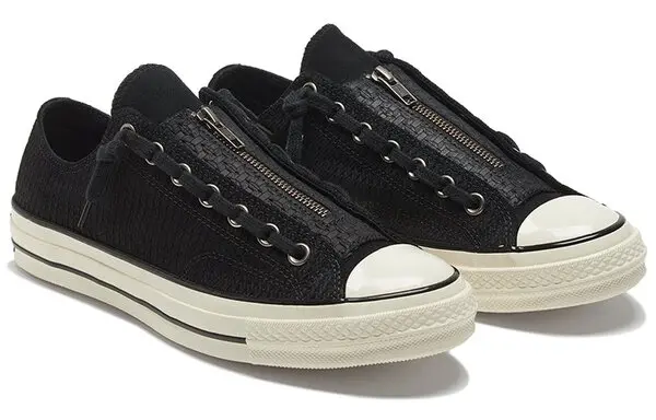 CONVERSE Chuck 70 Zip Low Embossed Suede
