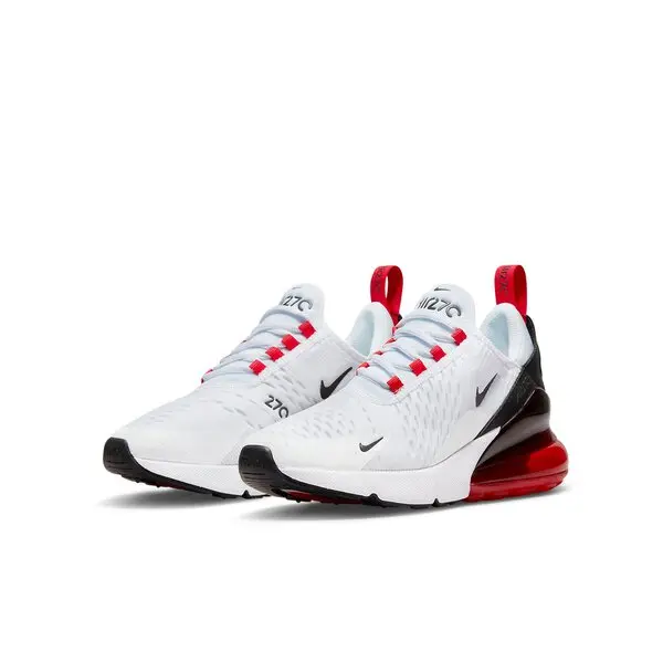 Nike Max 270 Low Top Sneakers - White/black/red