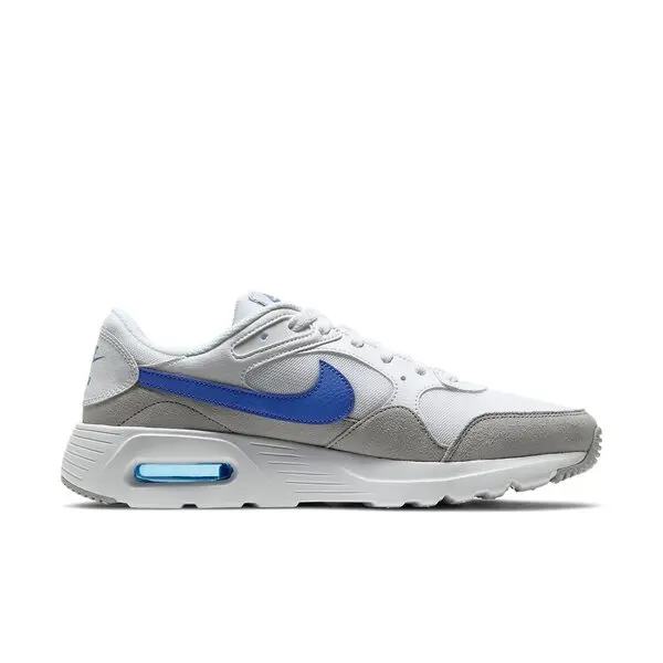 Nike Max Sc "white Game Royal" Sneakers - White/grey/blue