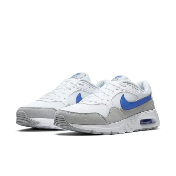 Nike Max Sc "white Game Royal" Sneakers - White/grey/blue