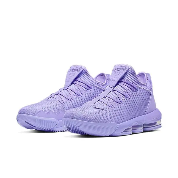 Nike Lebron 16 Low Athletic Sneakers - Purple