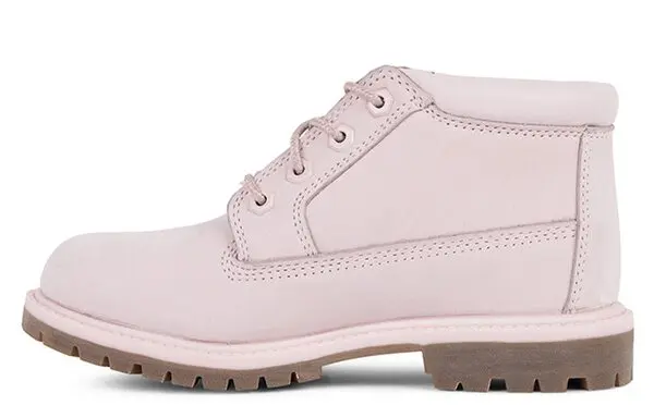 Timberland Nellie Chukka Double Waterproof Boots - Pink/tan