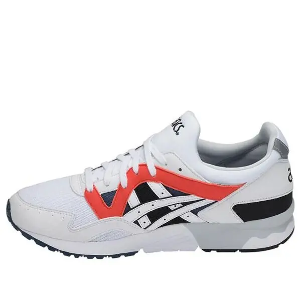 Asics Gel-lyte V Athletic Sneakers - White/orange