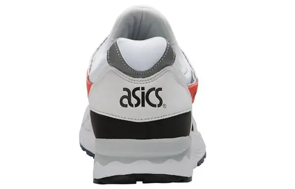 Asics Gel-lyte V Athletic Sneakers - White/orange