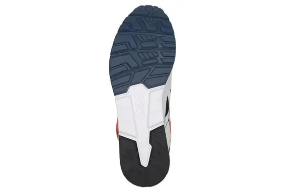 Asics Gel-lyte V Athletic Sneakers - White/orange