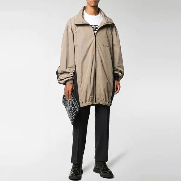 Balenciaga Oversized Zip-up Track Jacket