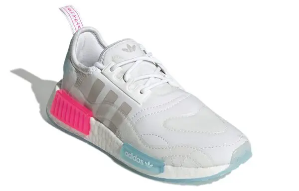 Adidas Nmd_r1 Sneakers - White/gray/blue