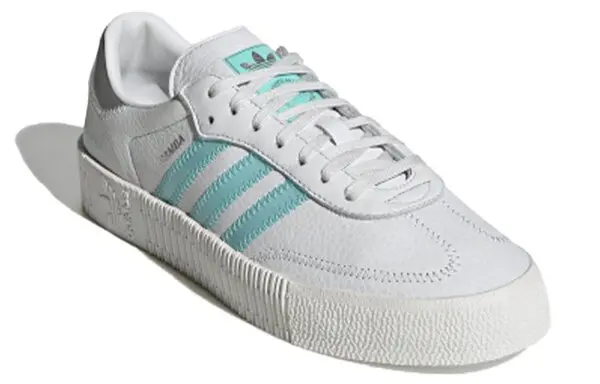 Adidas Swarovski X Sambarose Sneakers - White/blue